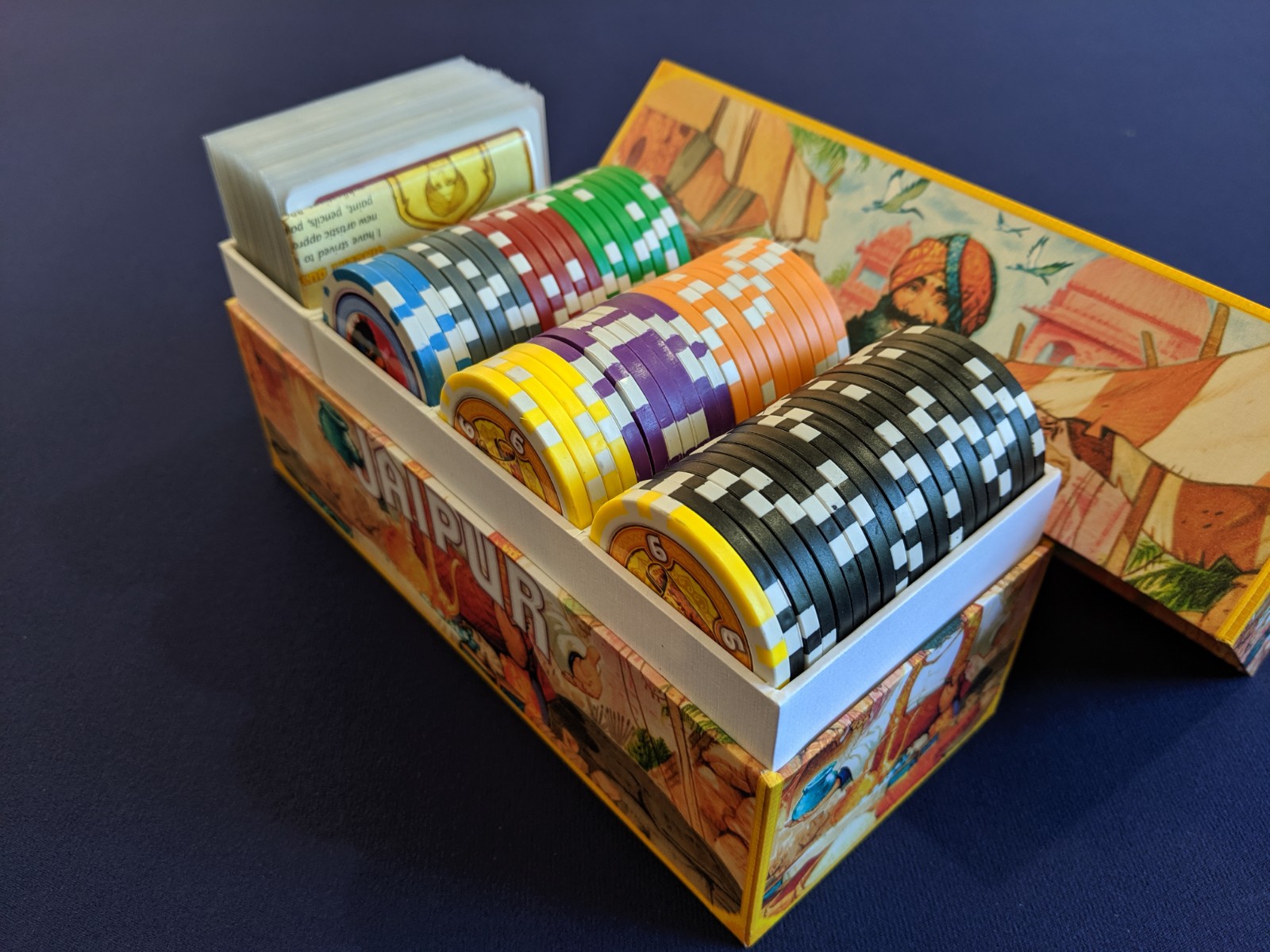 Big Build: My Custom Box & Poker Chip Tokens for NEW Jaipur